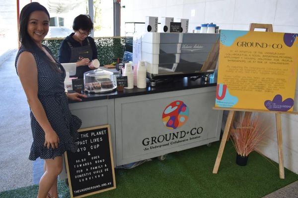 Coffee cart serves grounding DV victims need - The Underground Collaborative